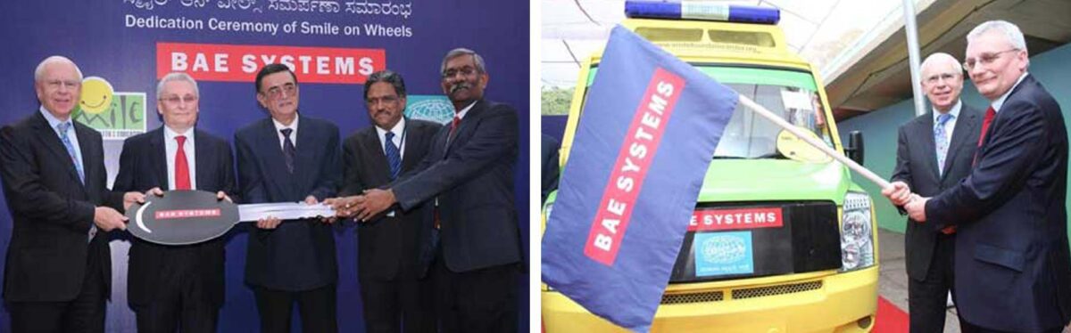 Smile on Wheels launched in Bangalore in partnership with BAE Systems ...
